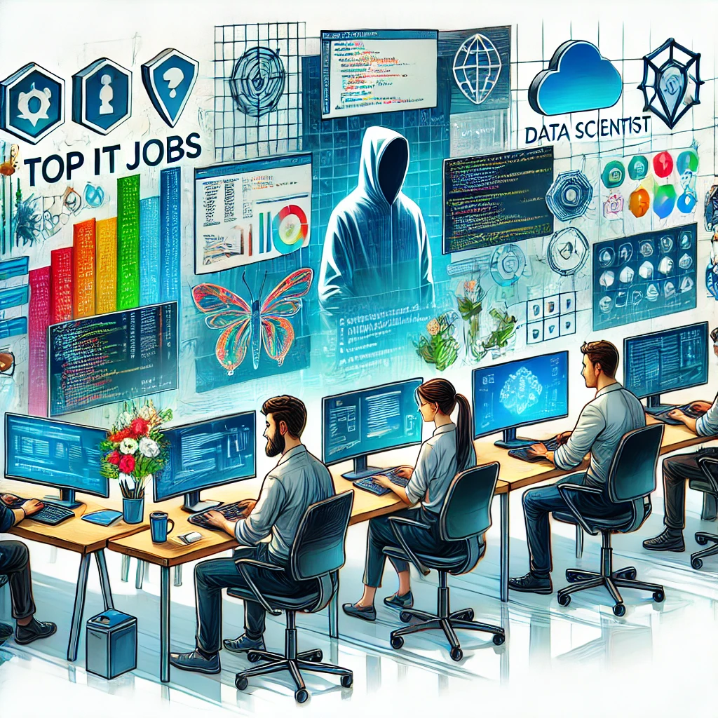 Top 10 des Métiers Informatiques les plus populaires - Creativedev